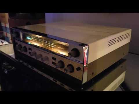 Beautifull trio kenwood wx400 tubes lampe classic pièces vintage audio crazy eugene