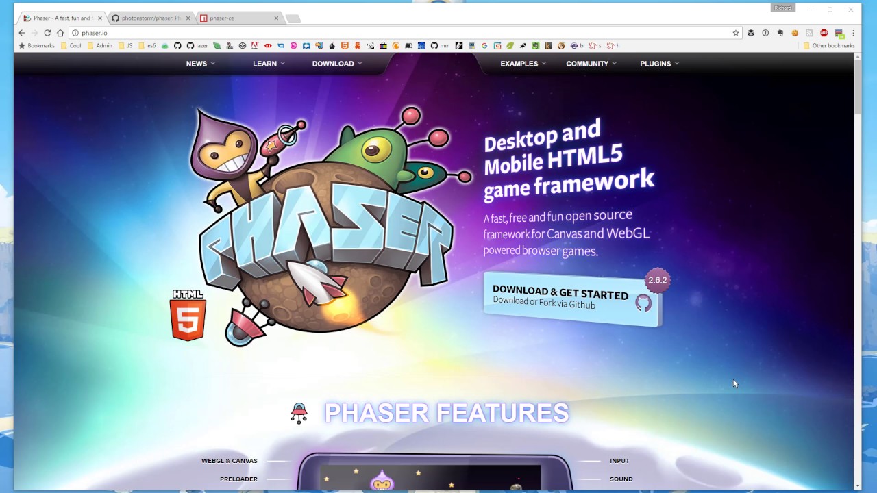 Phaser CE (Community Edition) Announcement