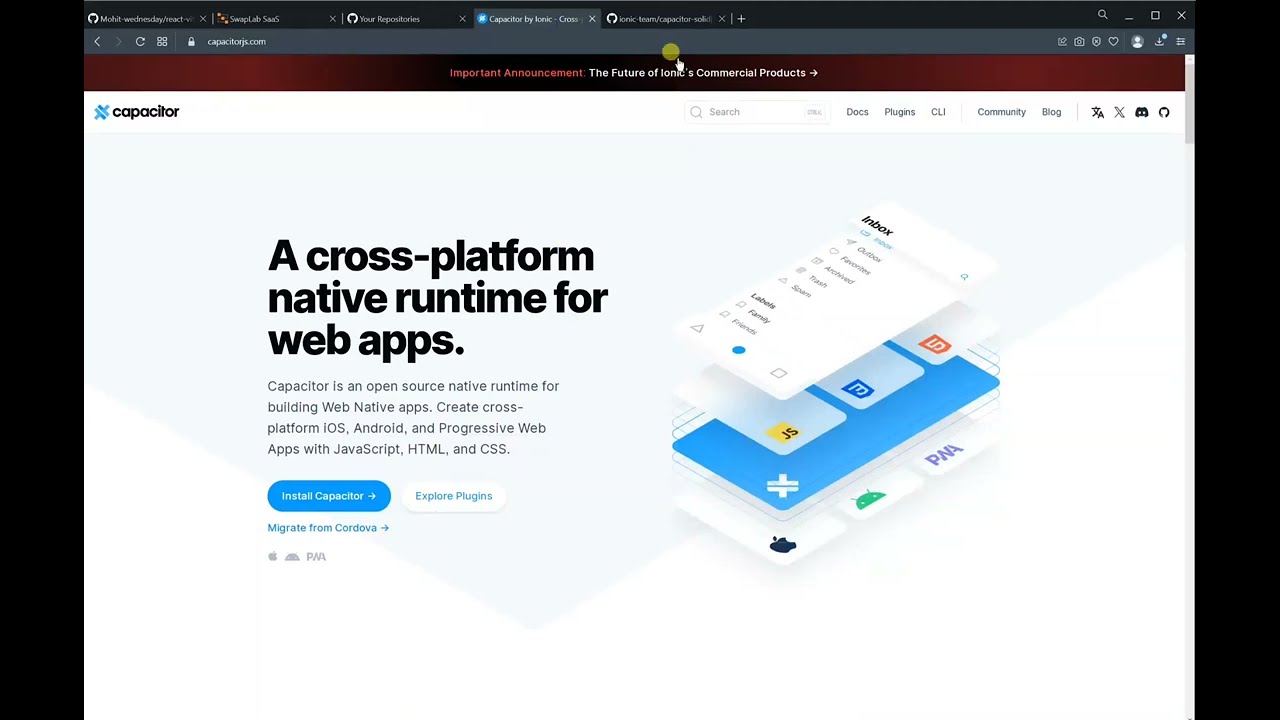 Build React App with Capacitor: Export to Android Studio (Drag & Drop)