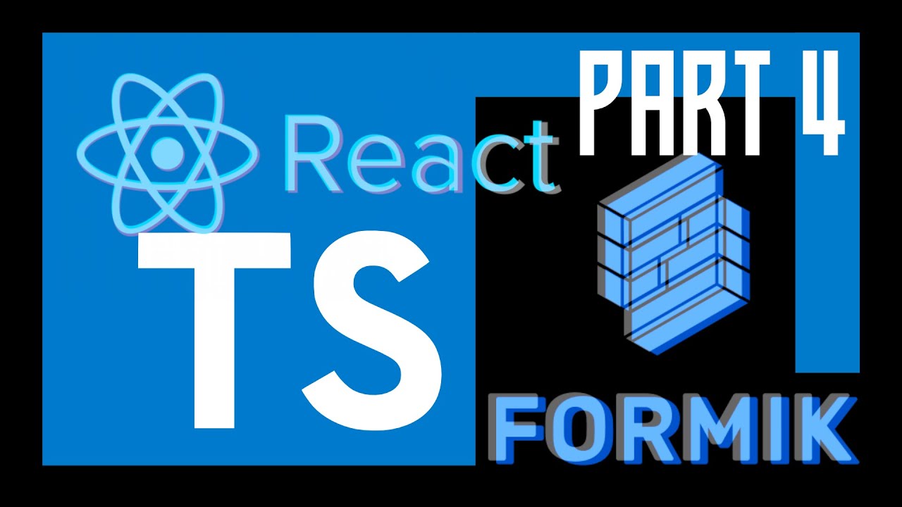 Install All the Components Needed for Formik Form [React TypeScript with Formik Integration 4/7]