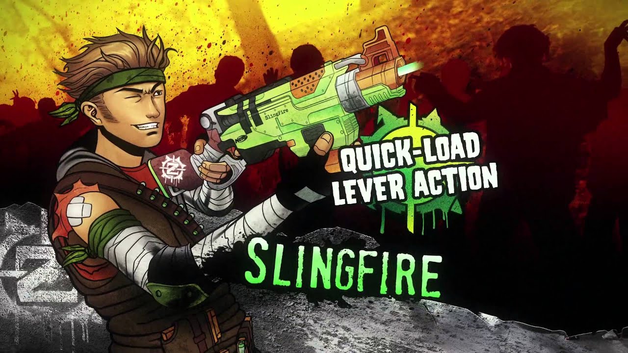 Nerf Zombie Strike Slingfire