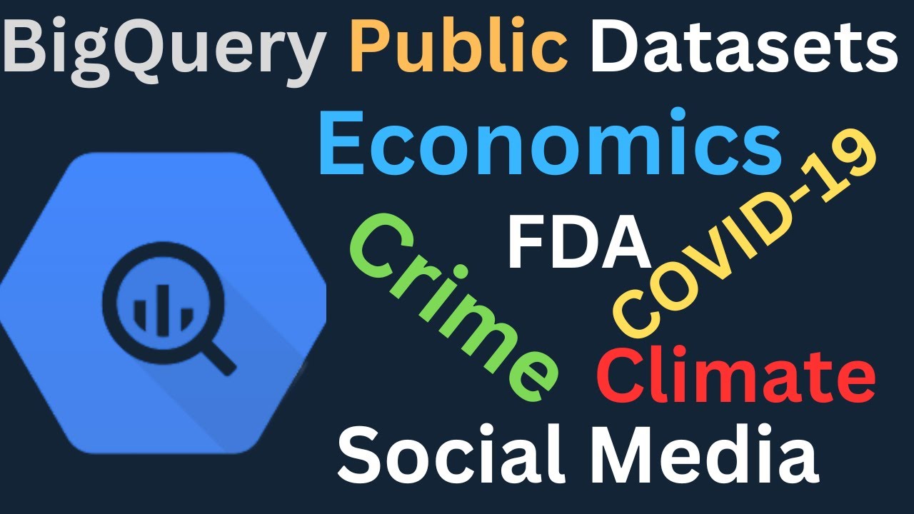 How to Load and Use BigQuery Public Datasets | Free Public Datasets in BigQuery
