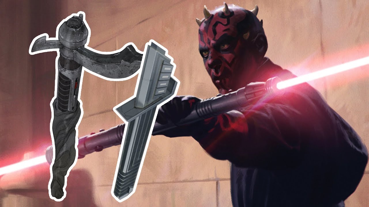 Every Lightsaber Wielded by Darth Maul