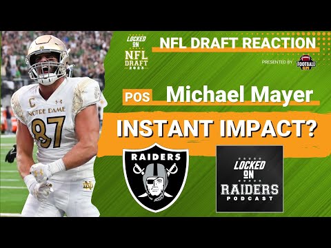 Why Michael Mayer was drafted by the Las Vegas Raiders | 2023 NFL Draft Reaction