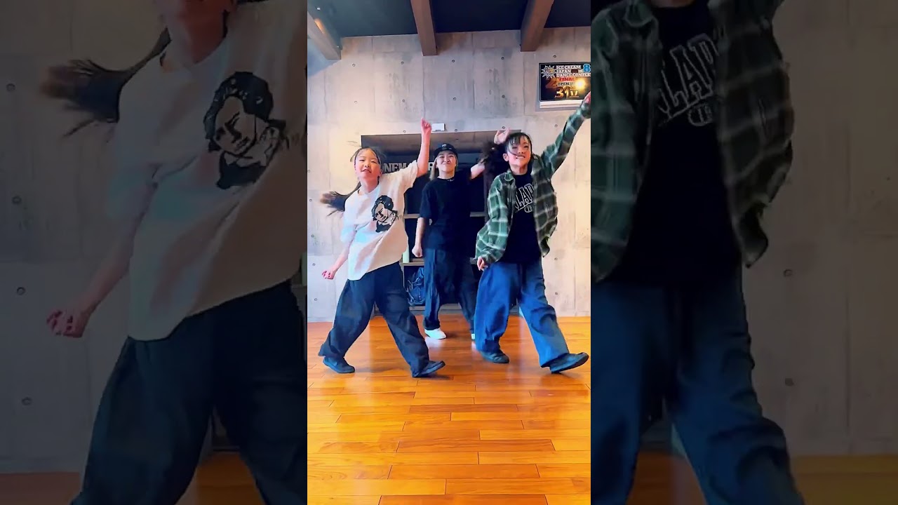 HIPHOP BASIC‼️✨ #dance #danceclasses #hiphop #キッズダンサー #danceschool #ダンス #ダンススタジオ