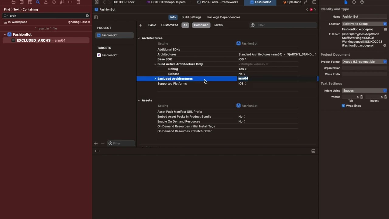 XCode Error PhaseScriptExecution failed with a nonzero exit code when you update from 14.2 to 14.3