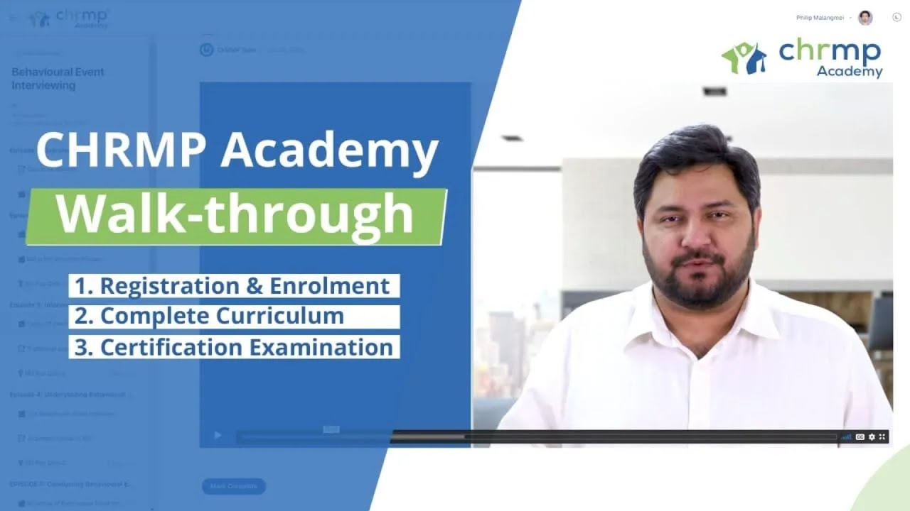 Explore CHRMP Academy: A Comprehensive Platform Walkthrough for HR Professionals