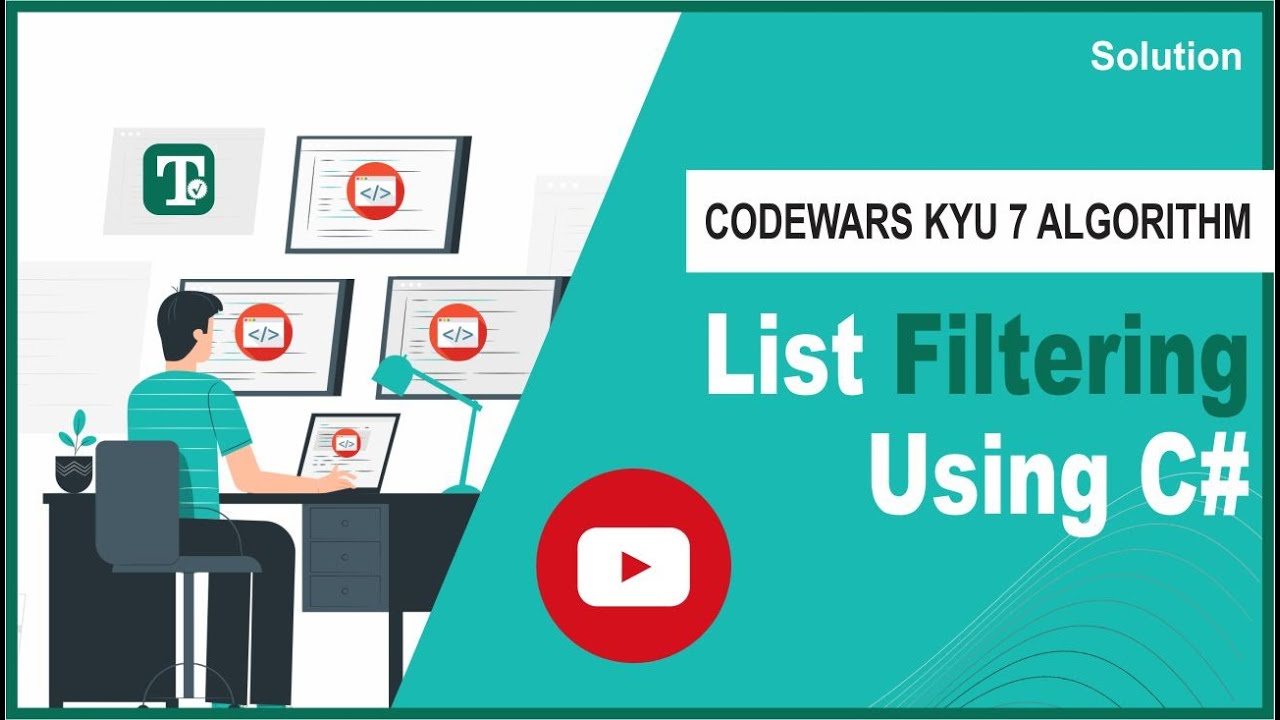 List Filtering Using Csharp |  CodeWars C# Kata 7 Algorithm Solution