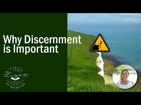 Why Discernment is Important Part 2-Definitions & Description of Spiritual Discernment