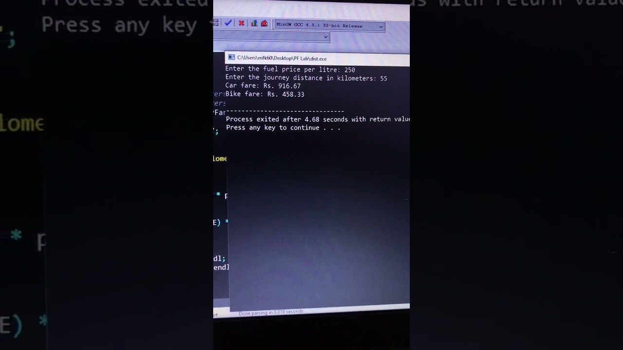 fare calc c++#coders #codelife #codingninja #coderstokyo #codemasters #codinglife #code #coders