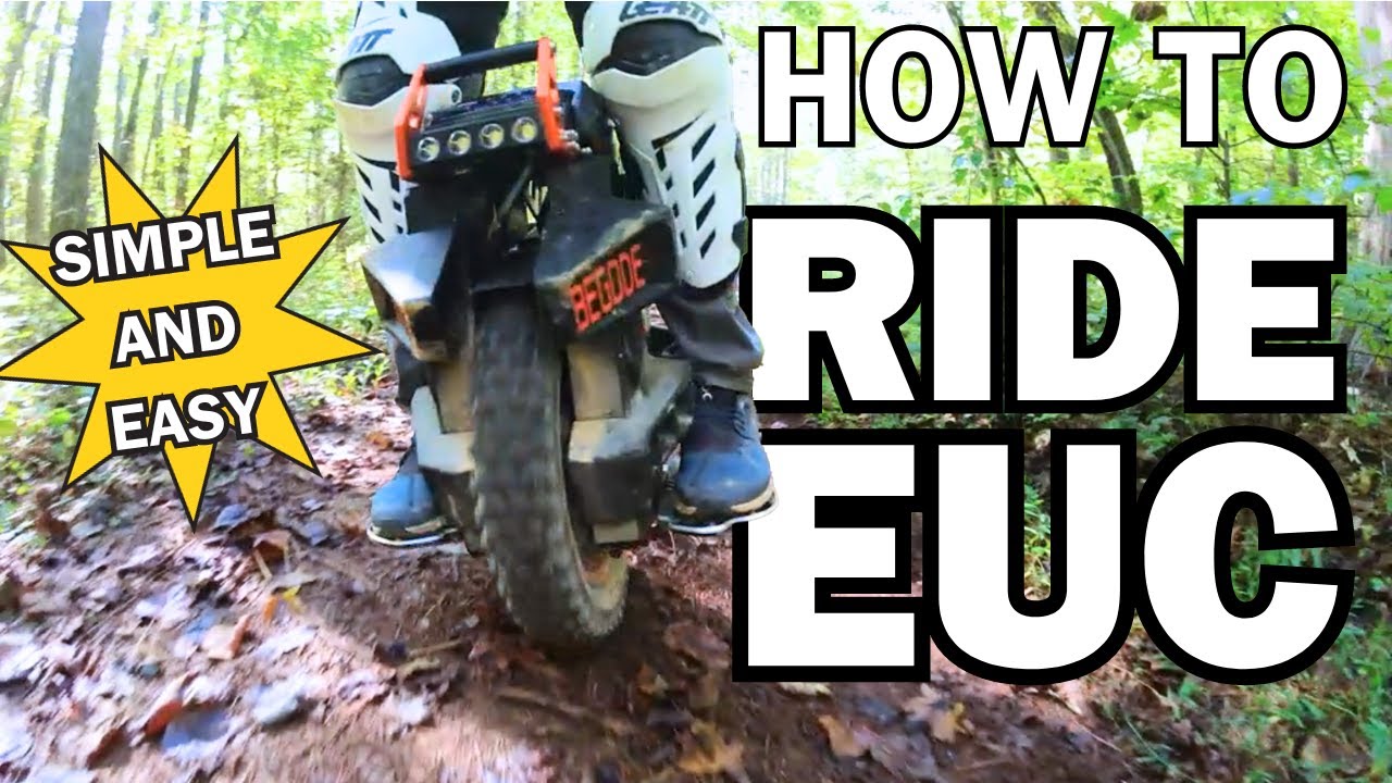 DONT LOOK DOWN! How to Ride EUC (Step by Step Tutorial)
