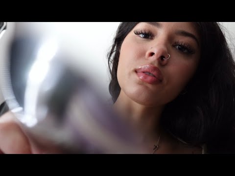 ASMR | eating away your negativity π€ positive words of affirmation π with mouth sounds π