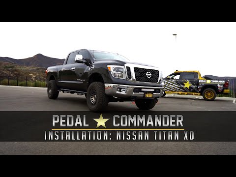 Pedal Commander Nissan Titan Installation