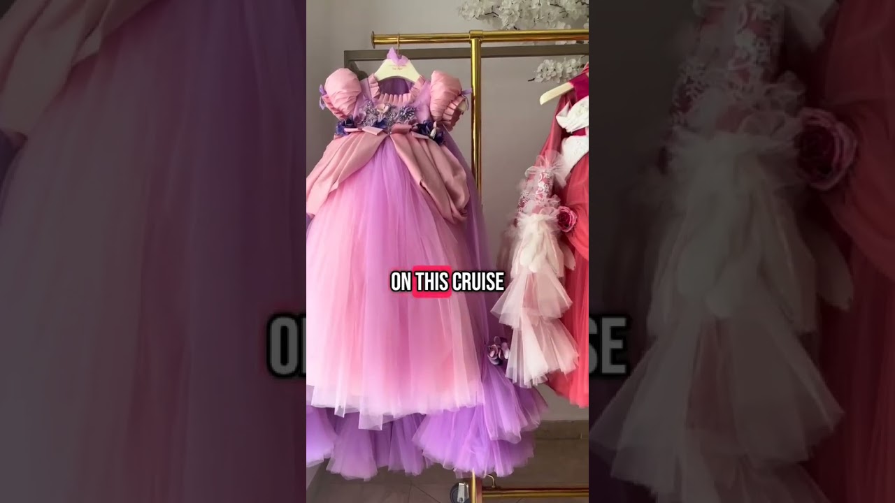 Disney Cruise Outfits- She Spent $6,800 on Princess Dresses - Because She Never Got to Go as a Child