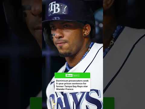 Former Tampa Bay Rays shortstop Wander Franco facing 5 years in prison