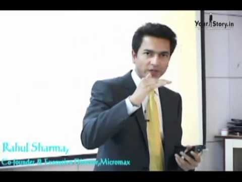 Micromax Co founder Rahul Sharma at TechSparks 2011 | YourStory TV