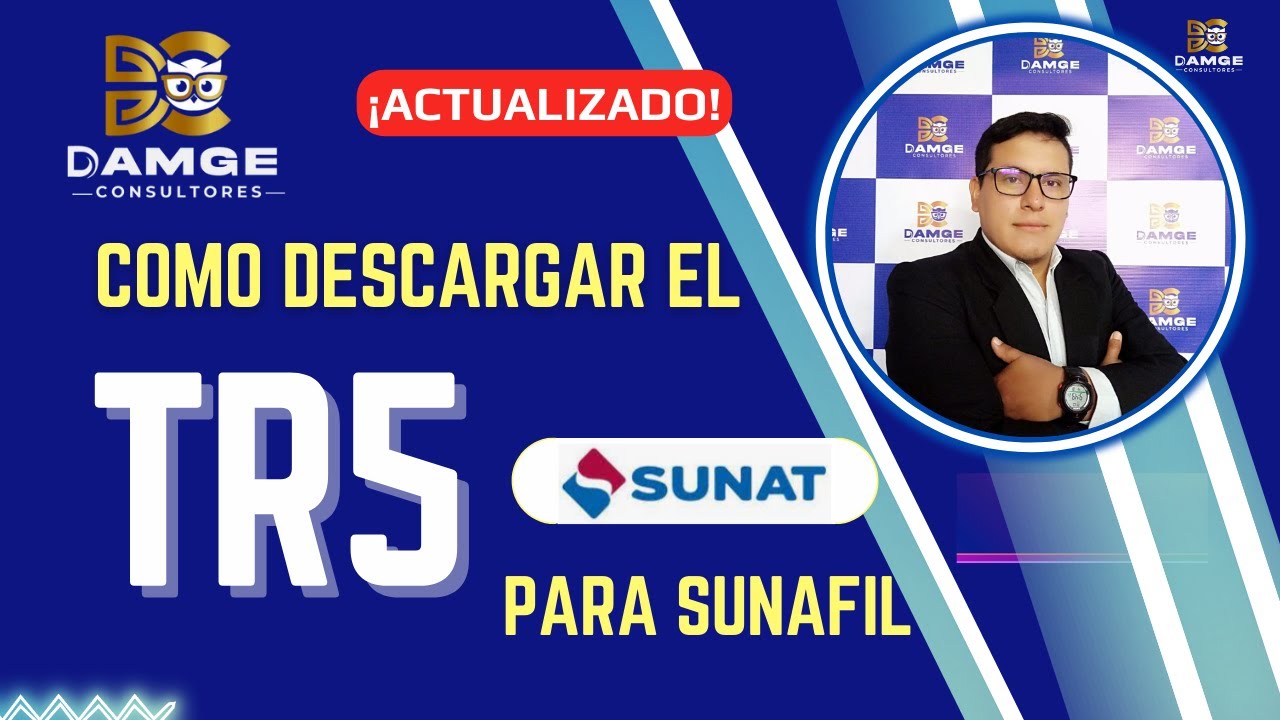 🔴 How to download the TR5 for SUNAFIL 2024 | Updated TR5 Report