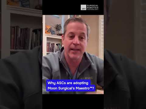 Why ASCs are adopting Moon Surgical's Maestro™ #surgicalroboticstechnology