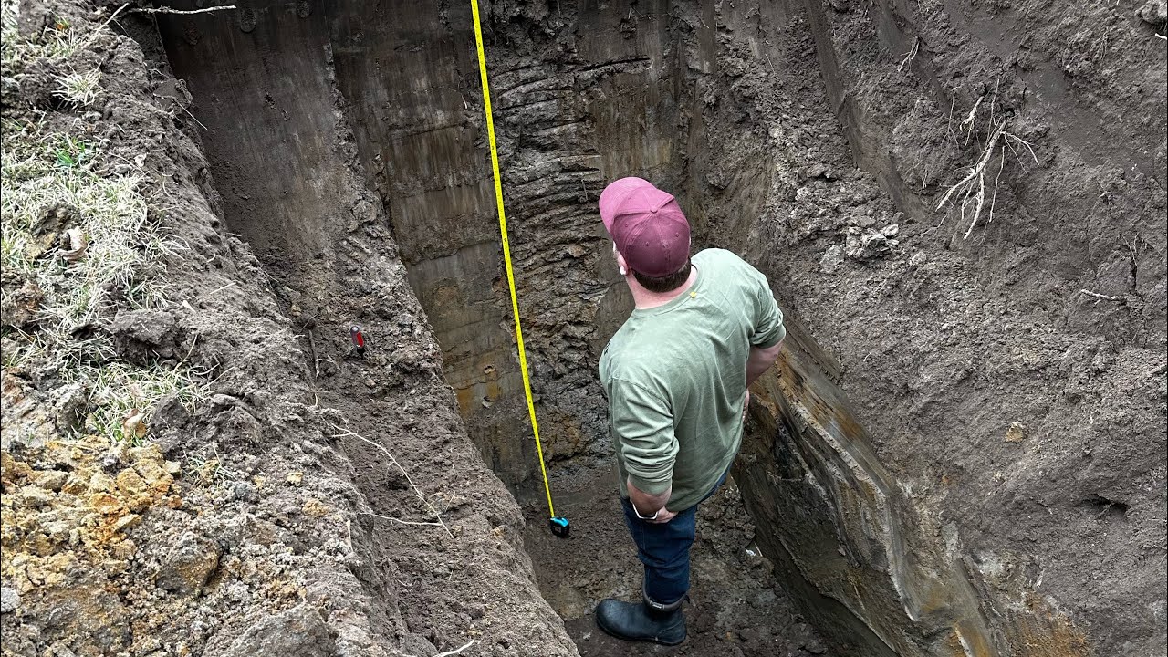 Digging Test Pits for Septic System Design
