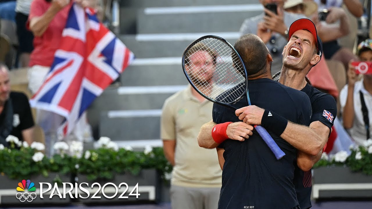Andy Murray, Dan Evans stave off multiple elimination points to come out victorious | Paris Olympics