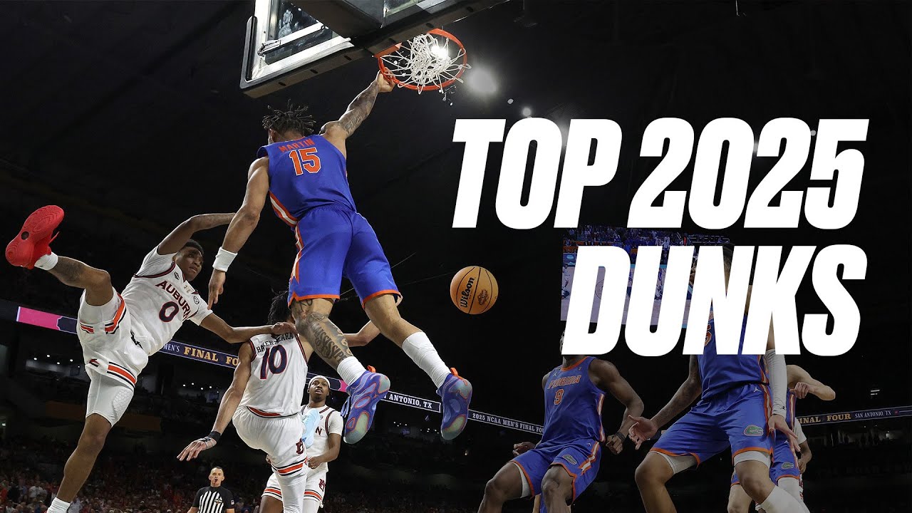 Top dunks of the 2025 NCAA men's tournament