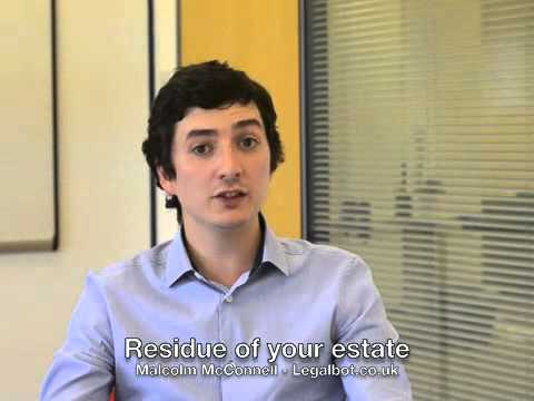 Dealing with the residue (leftover) parts of your estate in your will