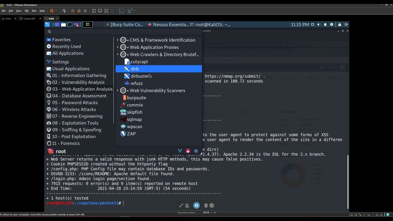 Capstone Project - Exploiting a Vulnhub VM