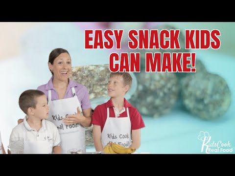 Healthy Snacks for Kids: Homemade Energy Bite Recipe Kids Can Make (Nut Free Option!)