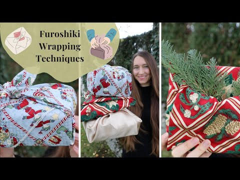 🎁Furoshiki Wrapping Techniques 📌