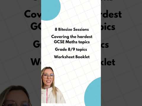 GCSE Maths: Aiming for a Grade 9! Try our bitesize course now!