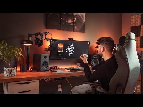 How To Light Your Desk Setup & Workspace | Philips Hue Smart Lights Setup