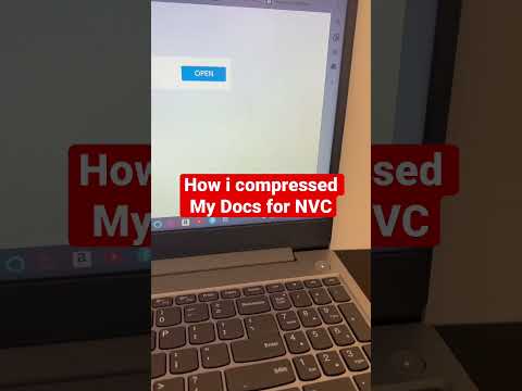 How to make your PDF smaller for NVC #shorts #shortvideo #short