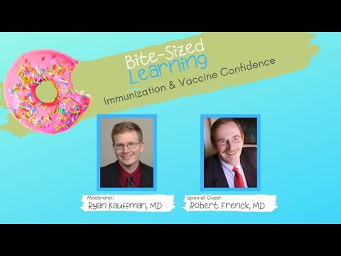 Bite-Sized Learning: Immunization & Vaccine Confidence