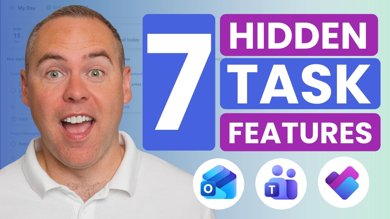 7 HIDDEN Task Management Features in Microsoft Teams, Outlook & Planner!