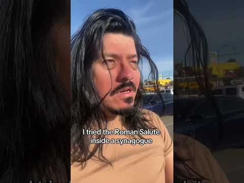 Trying Roman Salute in public #elonmusk #elon #salute #comedian #funnyvideo #comedians #romansalute