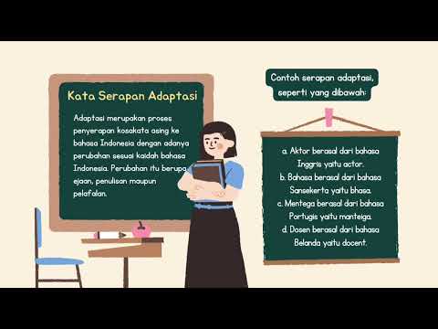 Tugas Bahasa Indonesia : Kata Serapan dan Contohnya