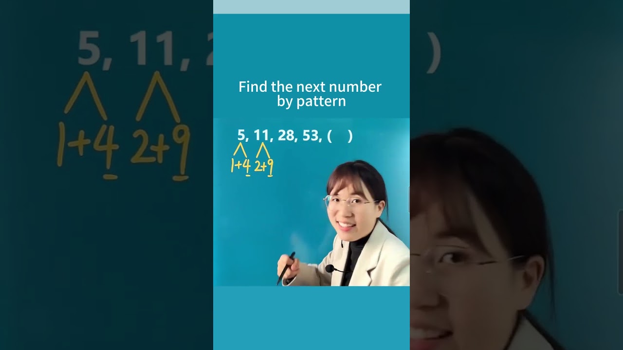 Find the next number by pattern 2