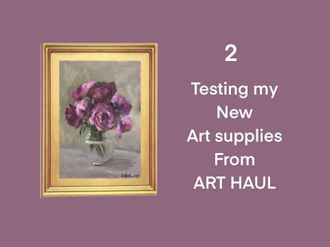 Part 2: testing products from my art supply haul