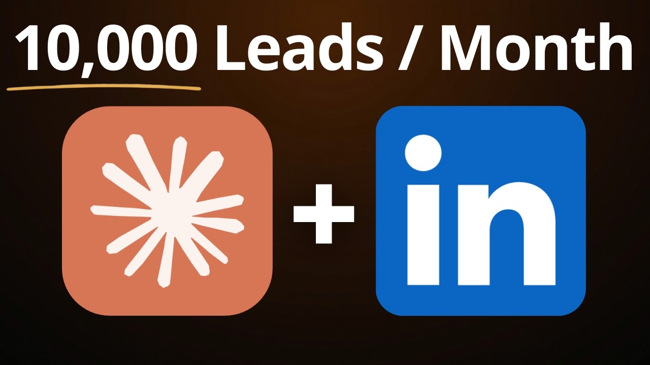 Claude Cowork + LinkedIn = 10,000 Leads/Mo (100% automated)