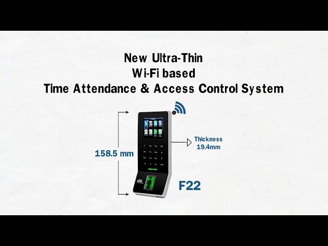Face Recognition Time Attendance System - Essl FACE AIFAC MERCURY ...