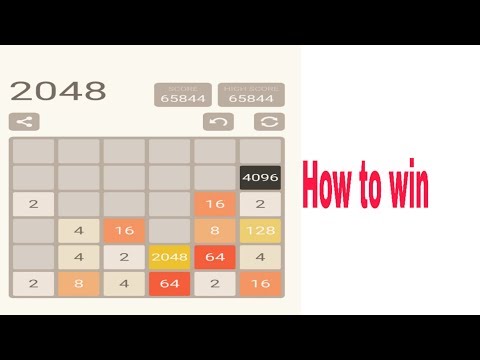 2048 gameplay tricks