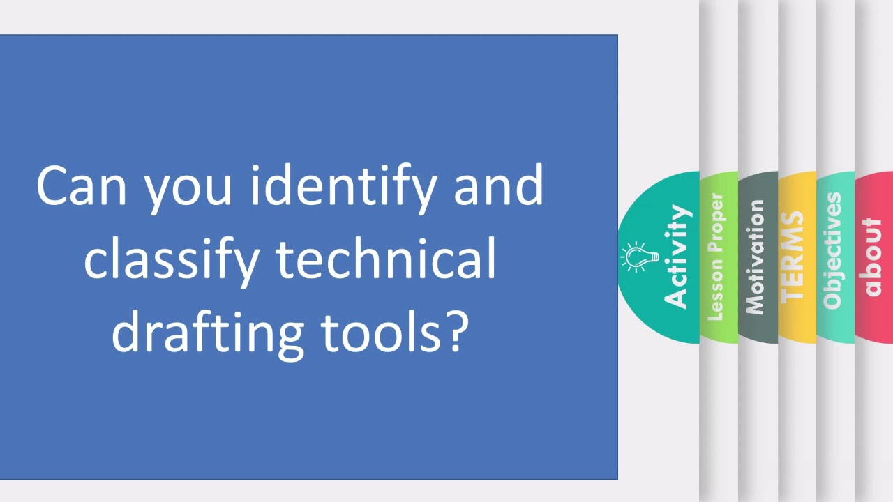 TLE Technical Drafting Video   Module 1