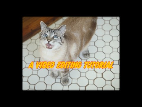 a video editing tutorial 📺 retro tv effects