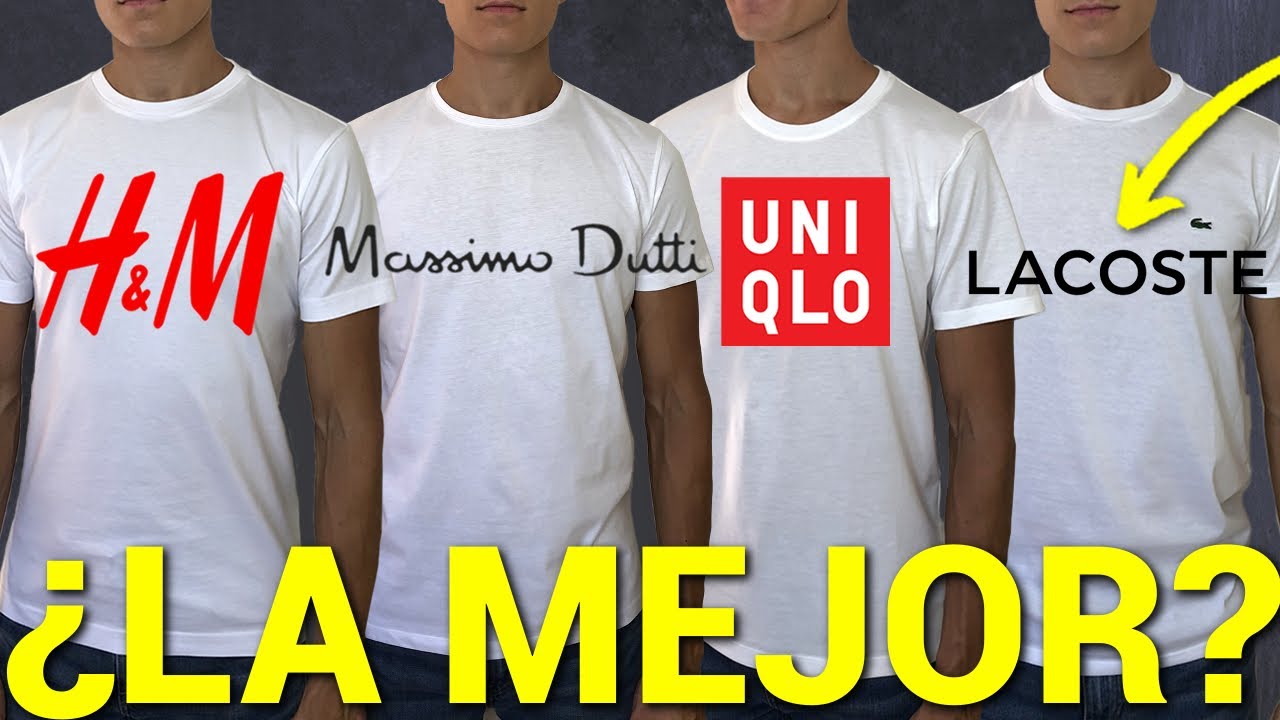 Me compro 8 Marcas de Camisetas básicas para encontrar la mejor camiseta blanca de algodón