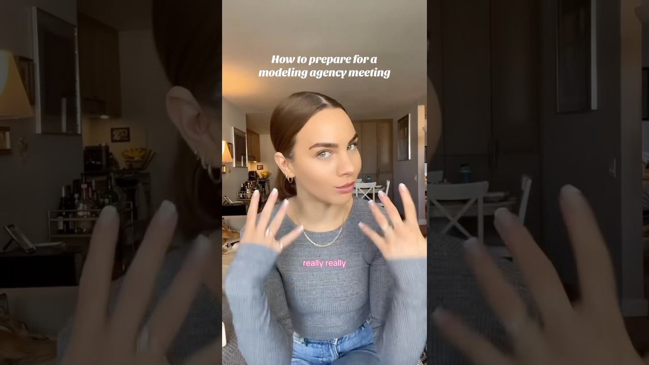 How to prepare for a modeling agency meeting! What to know & ask 🤍 #modelstalk #modeltips #agency