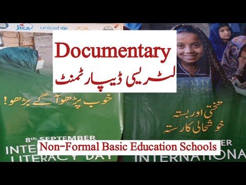 Efforts & Success of Literacy & Non-Formal Basic Education Department | NFBE schools
