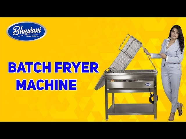 Commercial Kitchen Equipment - Stainless Steel Batch Fryer 50Ltr ...