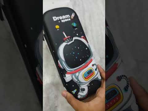 stationary unboxing ll my new cute pencil case ll case name dream space💖