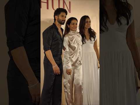 Shahid Kapoor With Wife Mira Kapoor at Their Brand Dhun Wellness Sanctuary Launch #shahidkapoor