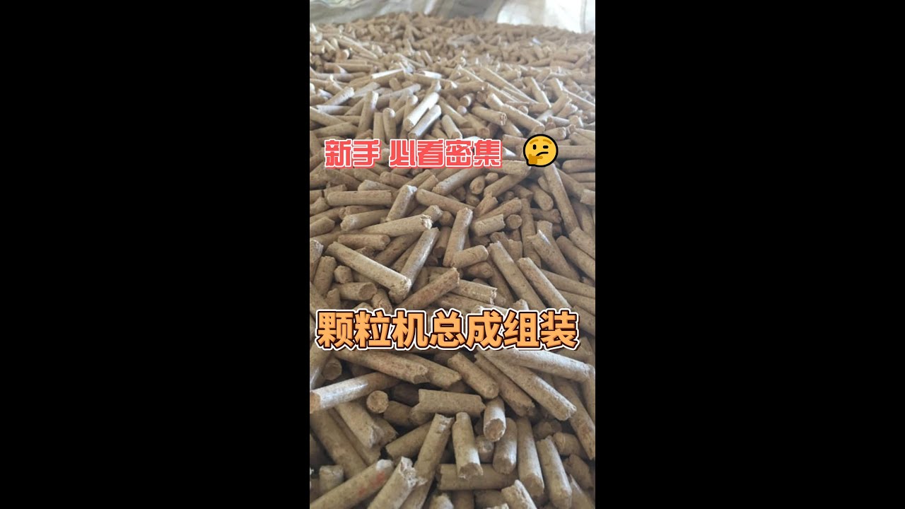 How to install the wood pellet machine press roller assembly